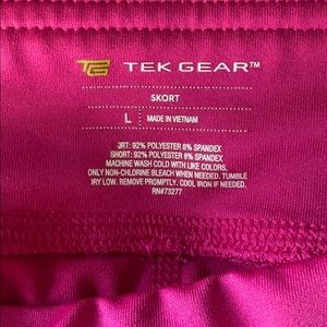 tek gear | Shorts | Tek Gear Skort Large Excellent Condition | Poshmark